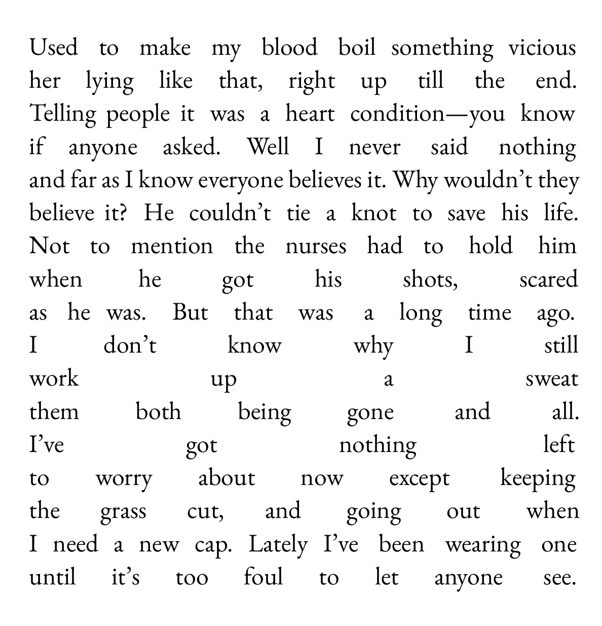 Selected Poems | Noah Anthony Mezzacappa – The Gravity of the Thing